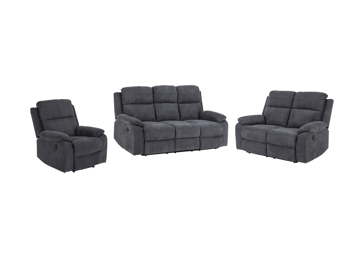 Mora Sofagruppe med Recliner | Høy Komfort og Stil | A-Møbler