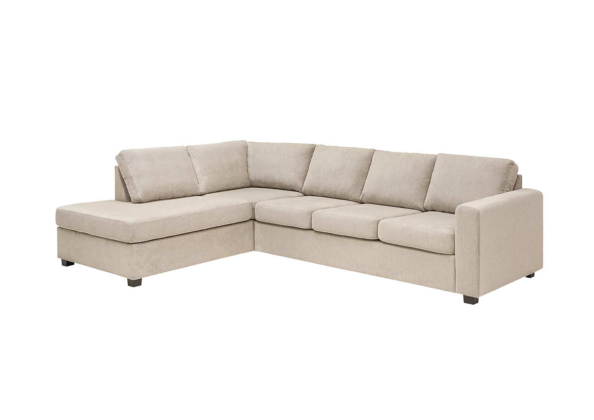 Oslo Sofa | Åpent Hjørne Venstre | Orinoco Beige | A-Møbler