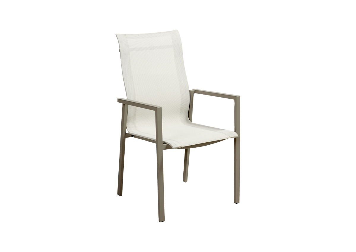 Brafab Comfy Spisestol | Lys Grå Med Offwhite | B:57cm D:60cm H:100cm ...