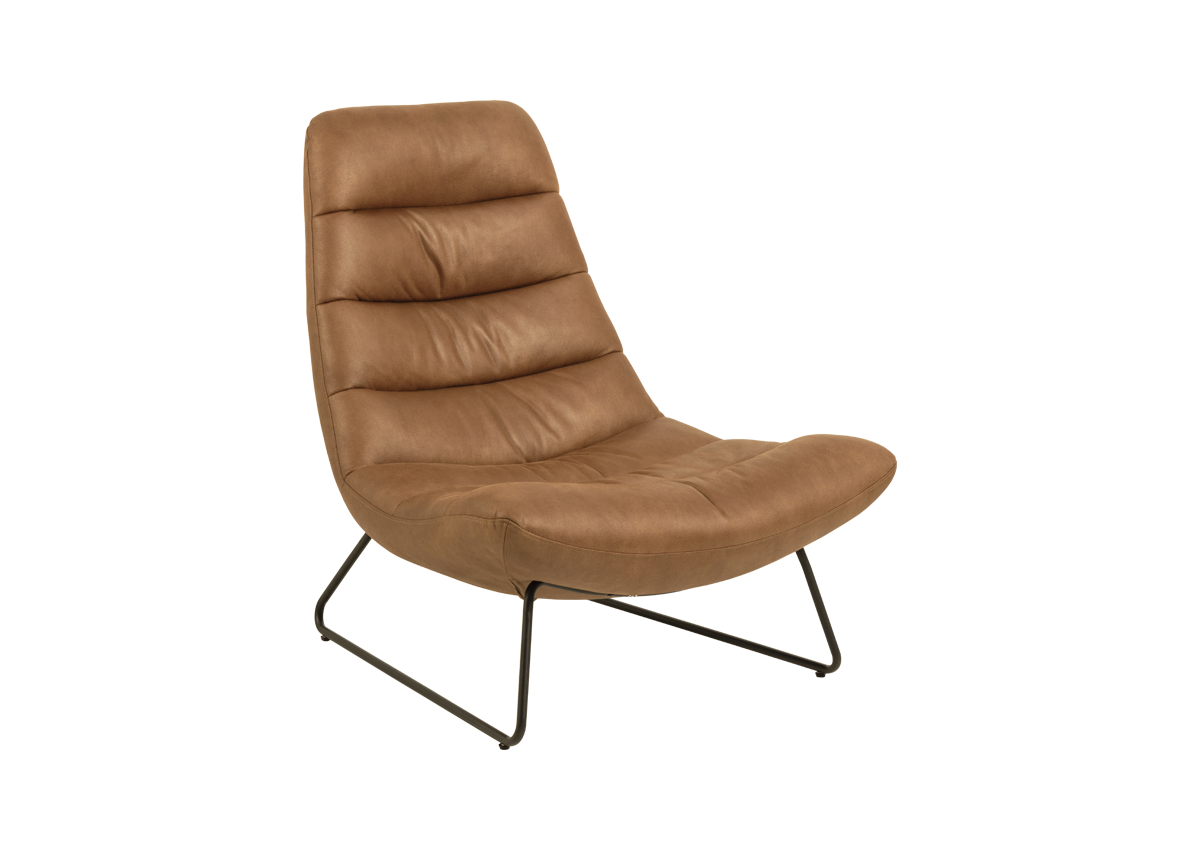 Milford Lenestol | Brandy | Dansk design med komfort og stil | A-Møbler