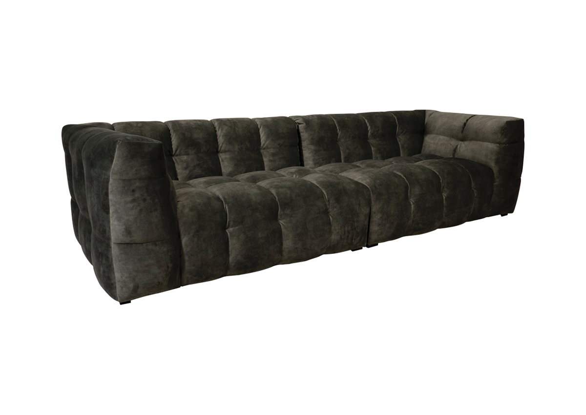 Michelin Sofa | 4-seter i 2 deler | Adore Dark Green | Optimal komfort ...