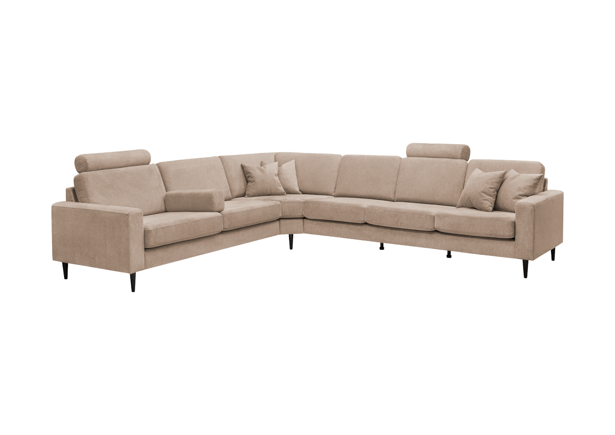 Vision Modulsofa | Oppsett 7 Høyre | Glow Beige | A-Møbler