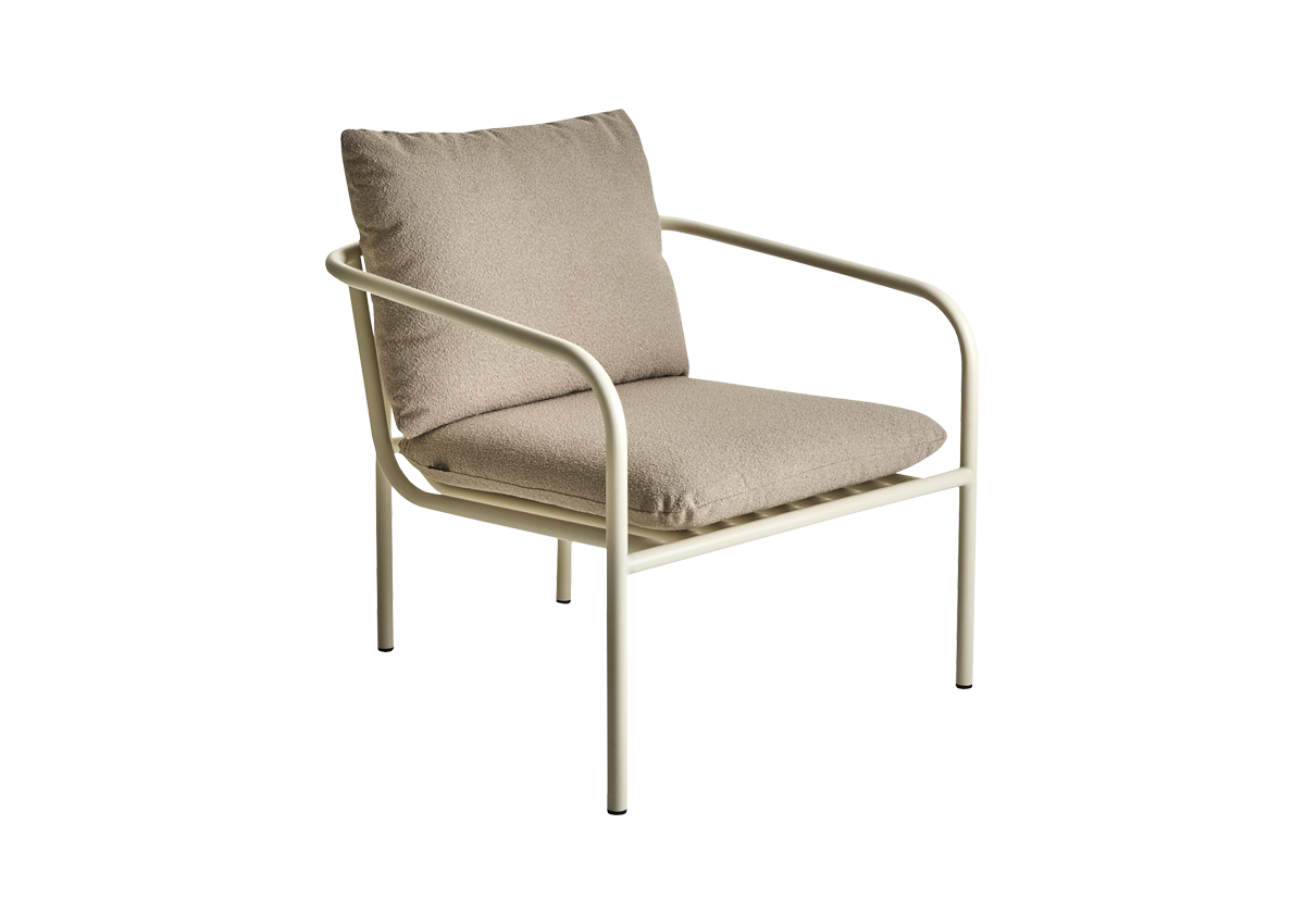Brafab Bendt lenestol | Moderne komfort til uterommet | Pearl White ...